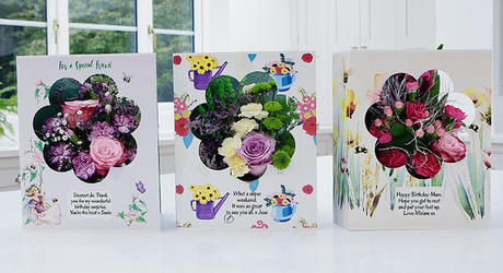 flowercard grande — Flowercard - Sending floral hugs