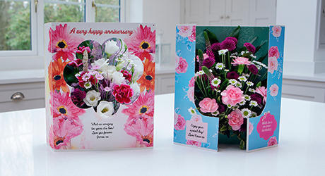 flowercard grande — Flowercard - Sending floral hugs