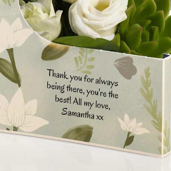 Pretty Thanks — Flowercard - Thinking of You