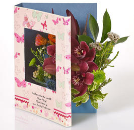 Fresh Flowers in a Card - Flowercard