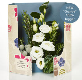 Fresh Flowers in a Card - Flowercard