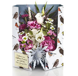 Fresh Flowers in a Card - Flowercard