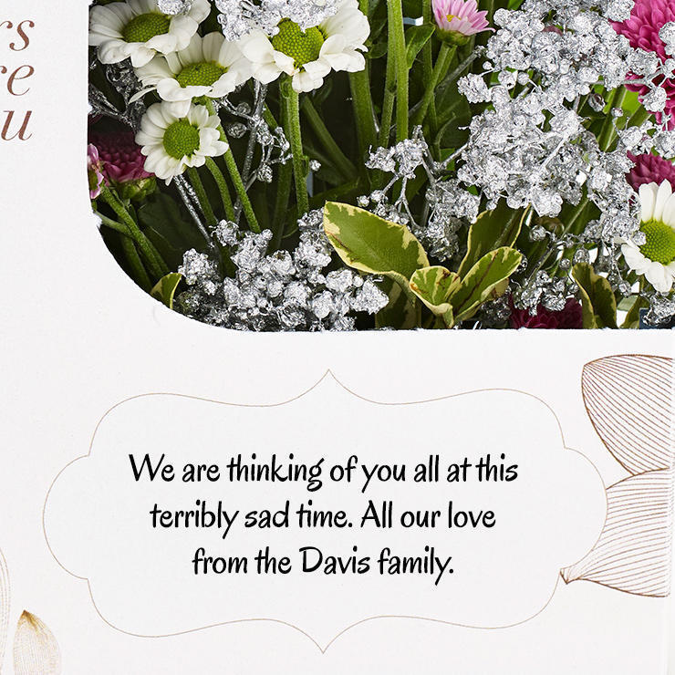 Angel Touch — Flowercard - Thinking of You