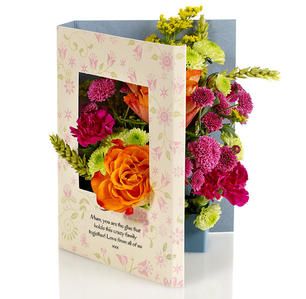 Fresh Flowers in a Card - Flowercard