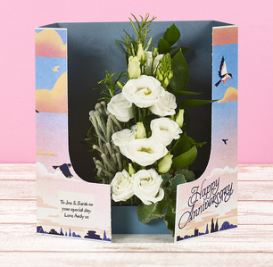 Anniversary Flowers & Personalised Anniversary Cards + Gifts