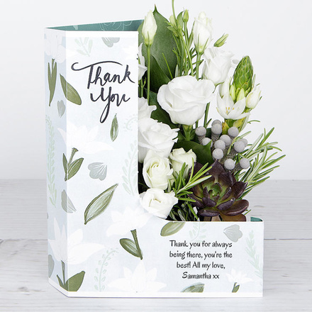 Fresh Flowers in a Card - Flowercard