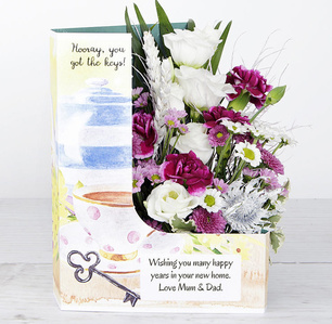Fresh Flowers in a Card - Flowercard