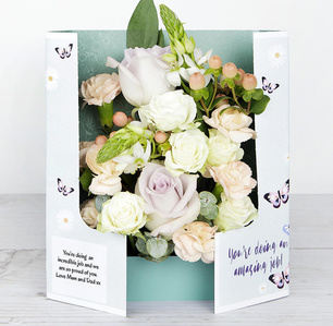 Fresh Flowers in a Card - Flowercard