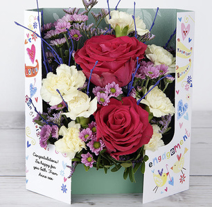 Fresh Flowers in a Card - Flowercard