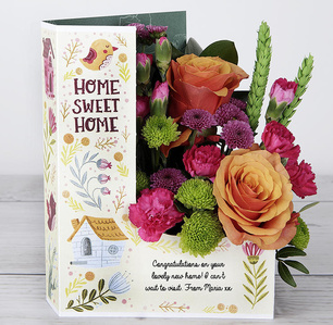 Fresh Flowers in a Card - Flowercard