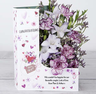 Fresh Flowers in a Card - Flowercard
