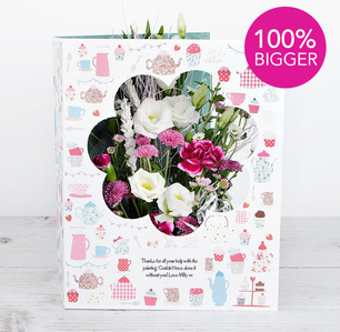 Fresh Flowers in a Card - Flowercard