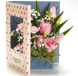Fresh Flowers in a Card - Flowercard