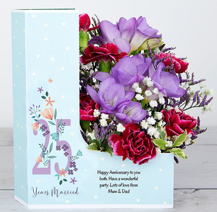 Fresh Flowers in a Card - Flowercard