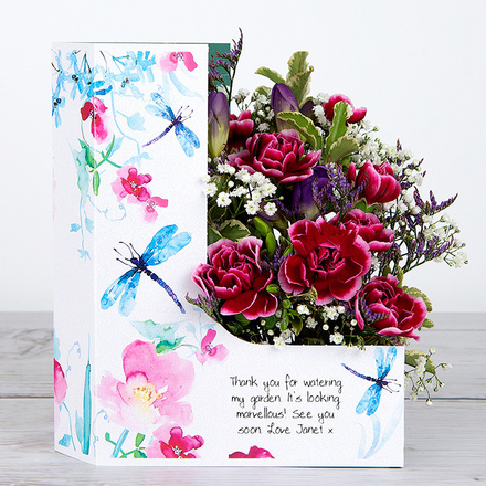 Fresh Flowers in a Card - Flowercard