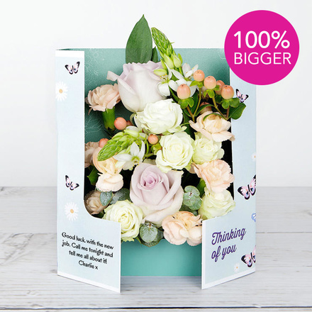 Fresh Flowers in a Card - Flowercard